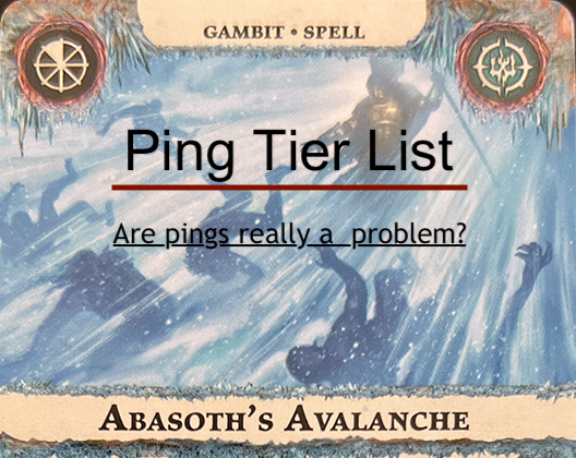 Ping Tier List – Staggerers – A Warhammer Underworlds Blog